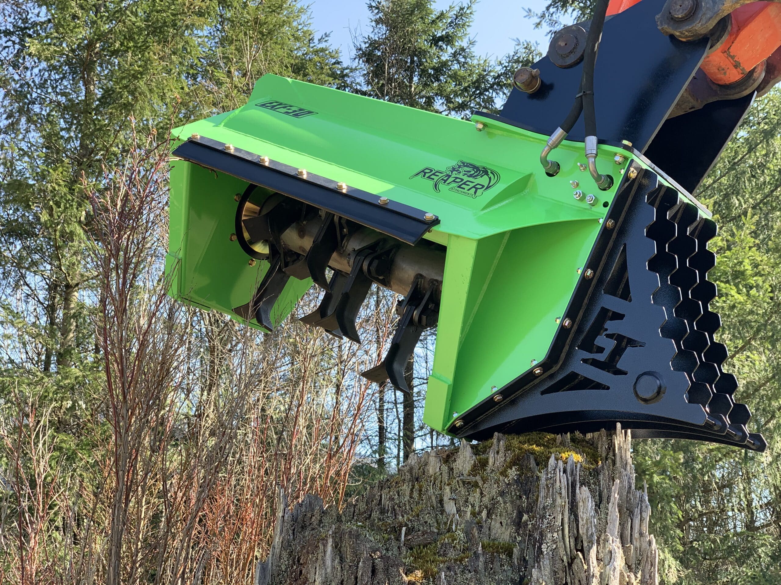 Skidsteer | Excavator | Reaper Attachments