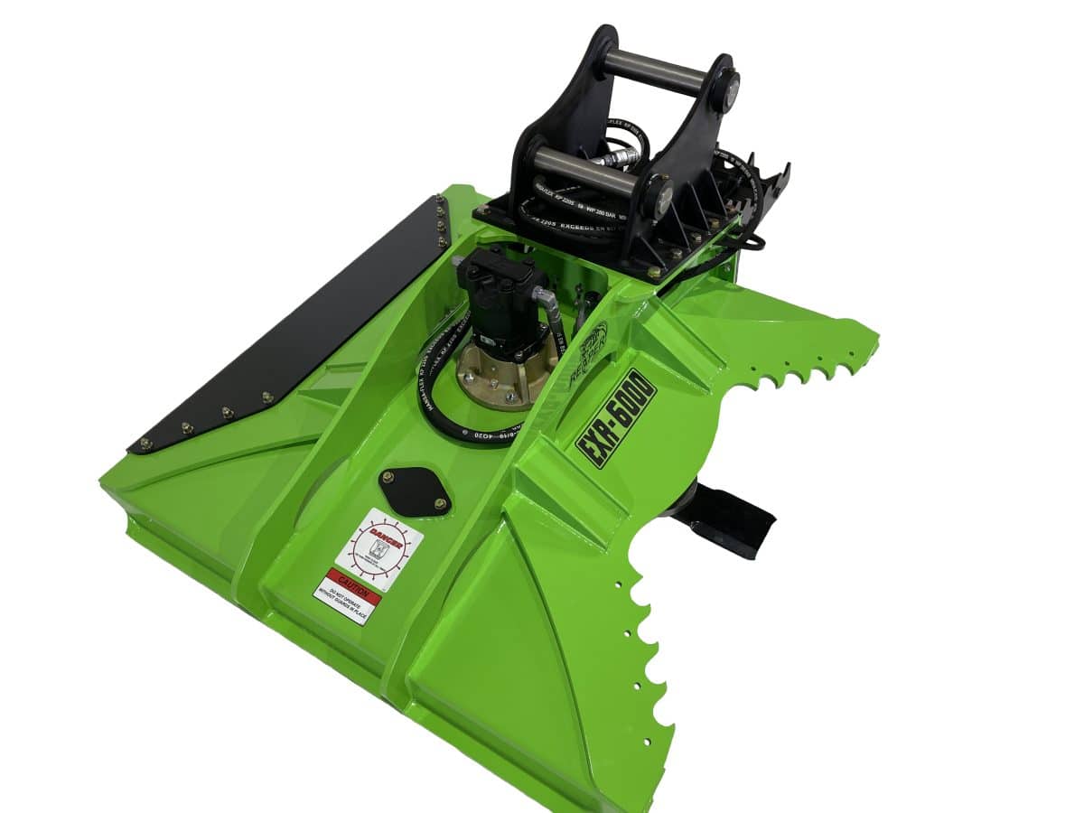 Excavator Rotary Brush Cutter EXR-6000 | Reaper Attachments
